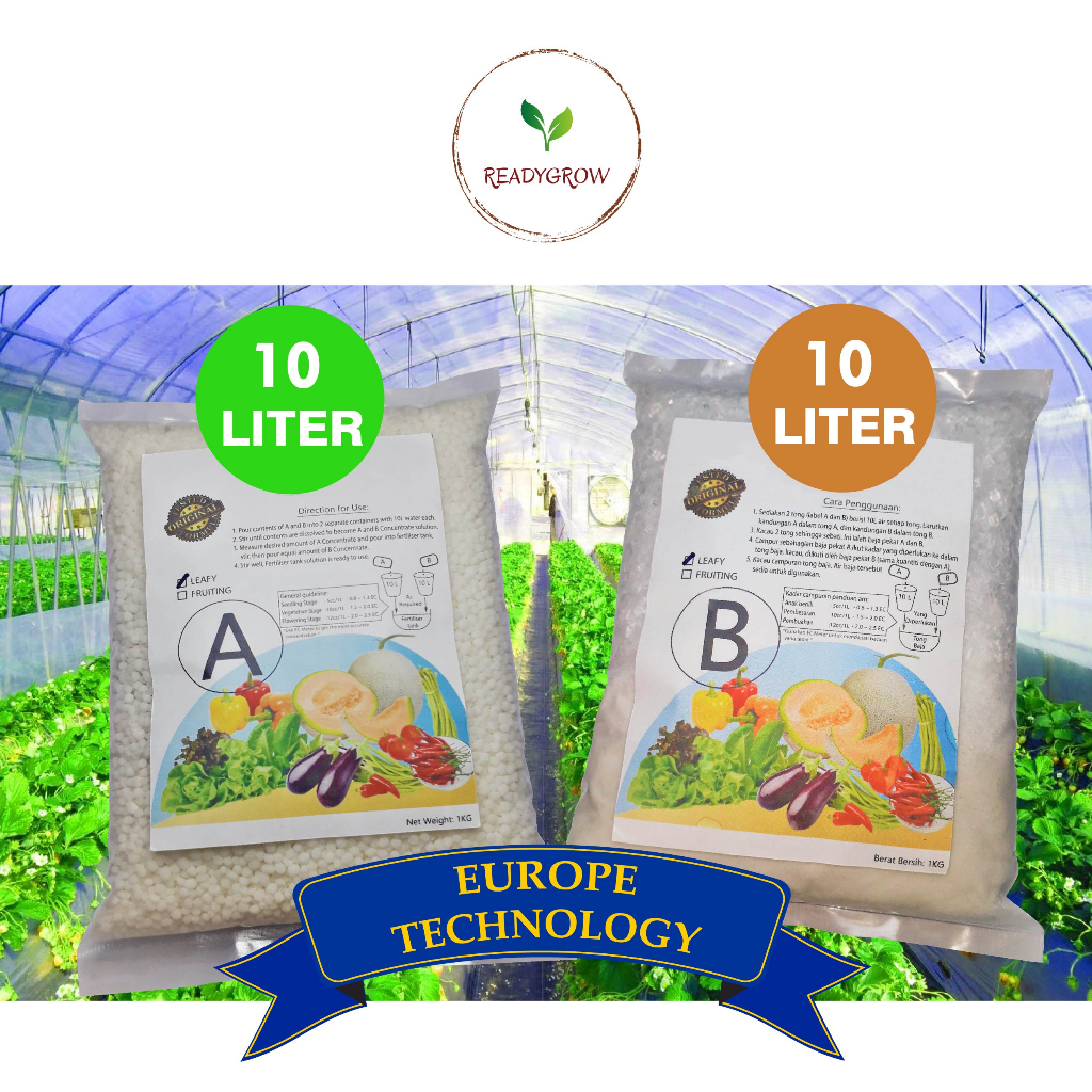 BAJA AB / AB FERTILIZER / 水培营养液 / HYDROPONICS / FERTIGATION | Shopee ...