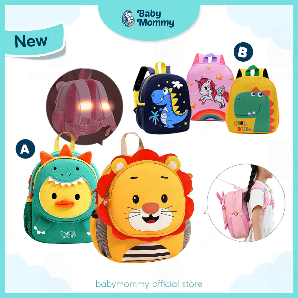 Highlight Reflective Straps Preschool School Bag Kindergarten Bag ...