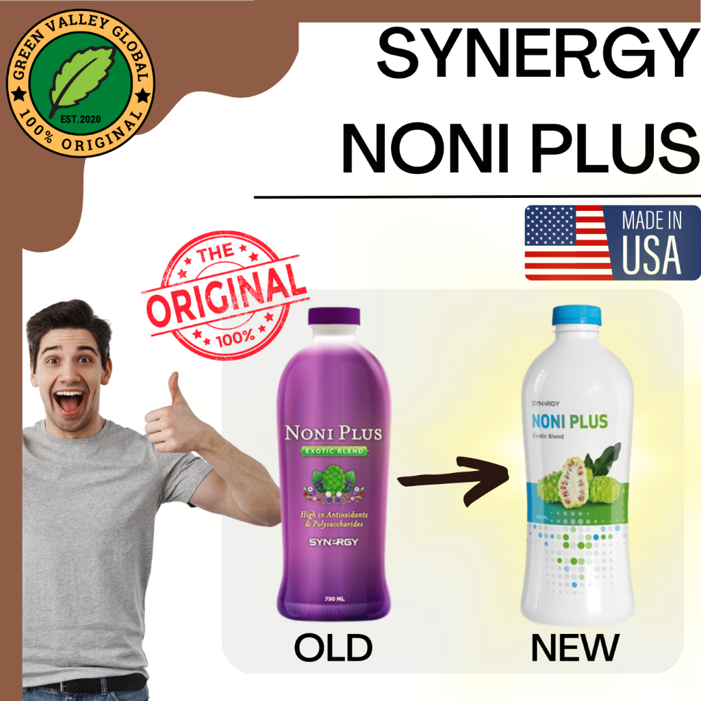 【ORIGINAL】SYNERGY NONI PLUS 25oz (730ml) | Shopee Malaysia