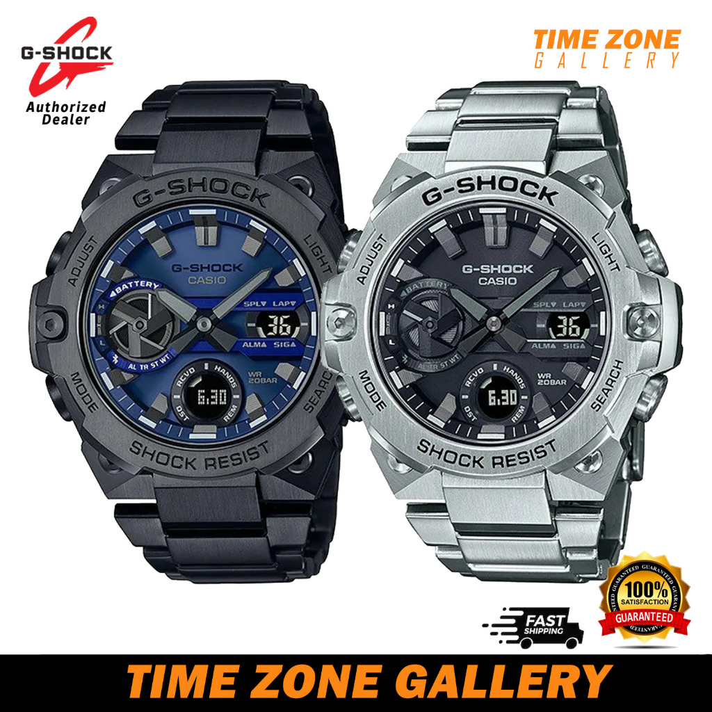 Casio G-Shock G-STEEL Series Premium Analog-Digital Watch GST-B400BD ...