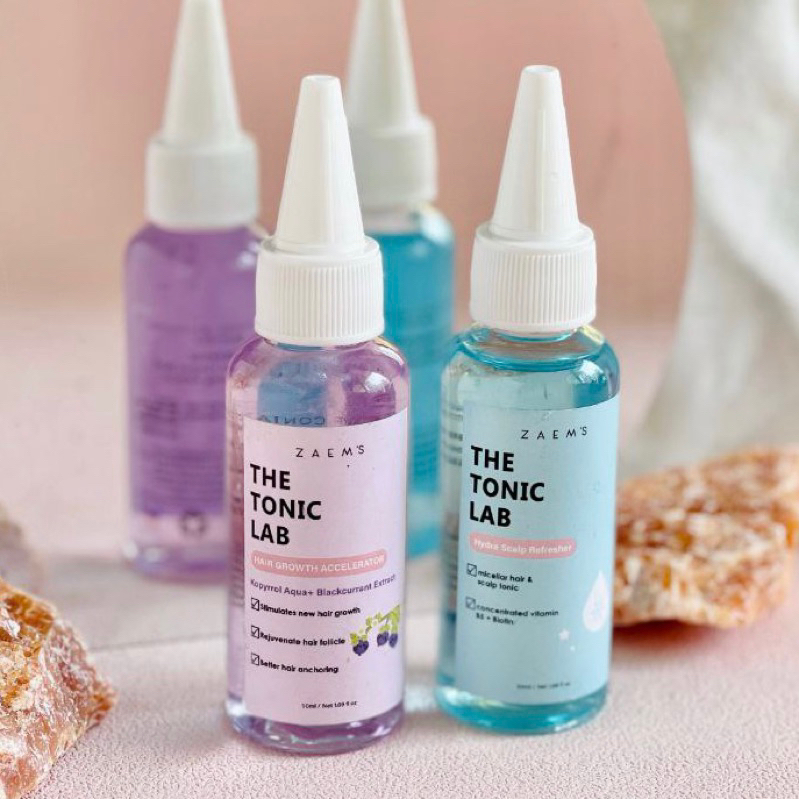 The Tonic Lab by Zaem Hair Tonic for Dandruff & Hair Growth | Shopee ...