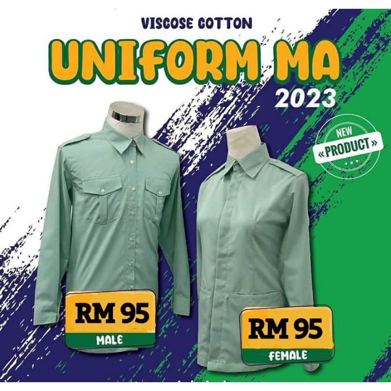BAJU MA RASMI MALE FEMALE PRE ORDER | Shopee Malaysia