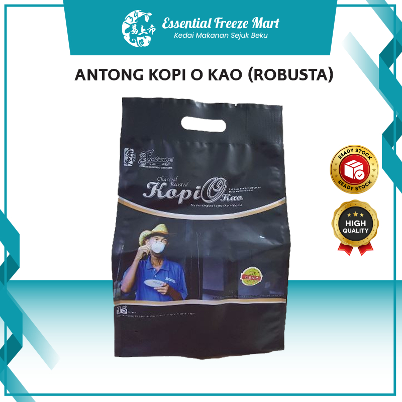 Antong Kopi O Kao (Robusta) Instant Coffee 3 in 1 Coffee Beverage Coffee Powder Halal Coffee O ...