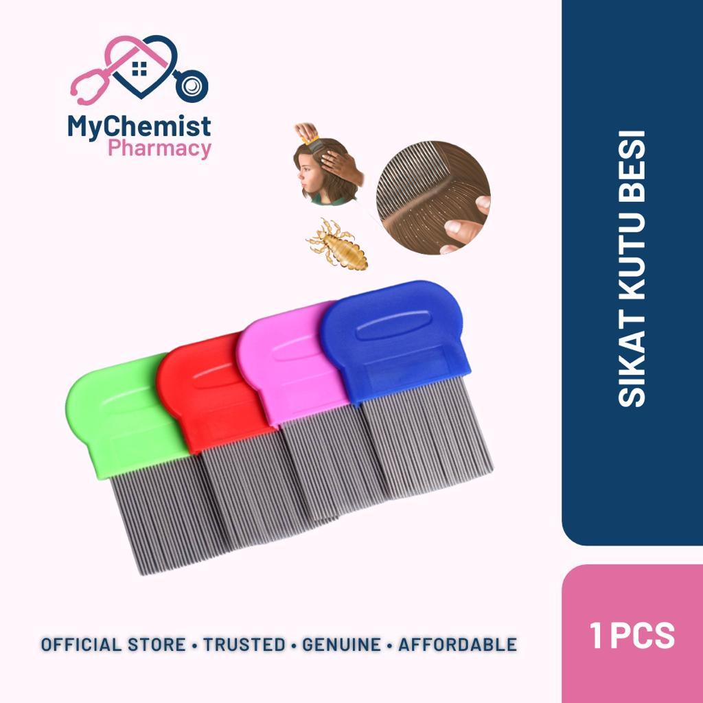 Sikat Sisir Ubat Kutu Rambut Kepala / Head Lice Comb / Flea Comb ...