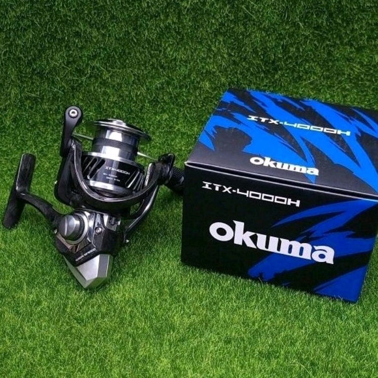 (8-10KG MAX DRAG) MESIN PANCING SPINNING OKUMA ITX 7+1BB FISHING REEL WITH HIGH QUALITY ...