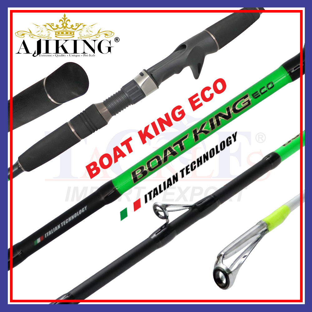 Ajiking Boat King Eco Joran Pancing Bot (5'6-7'0kaki) | Air Masin | Big ...