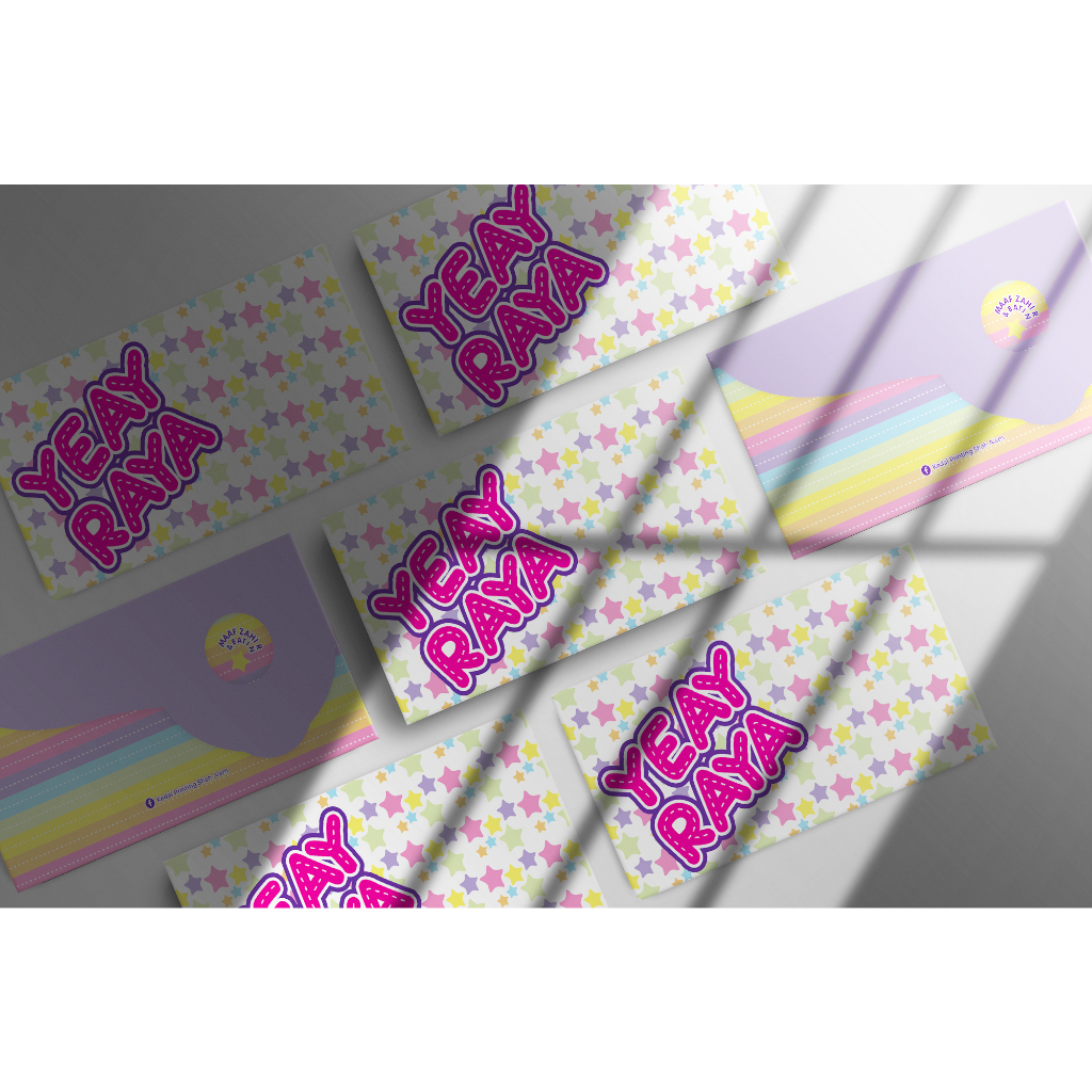SAMPUL RAYA VIRAL 2025 -Exclusive Design- Saiz Besar (1pack 10pcs ...