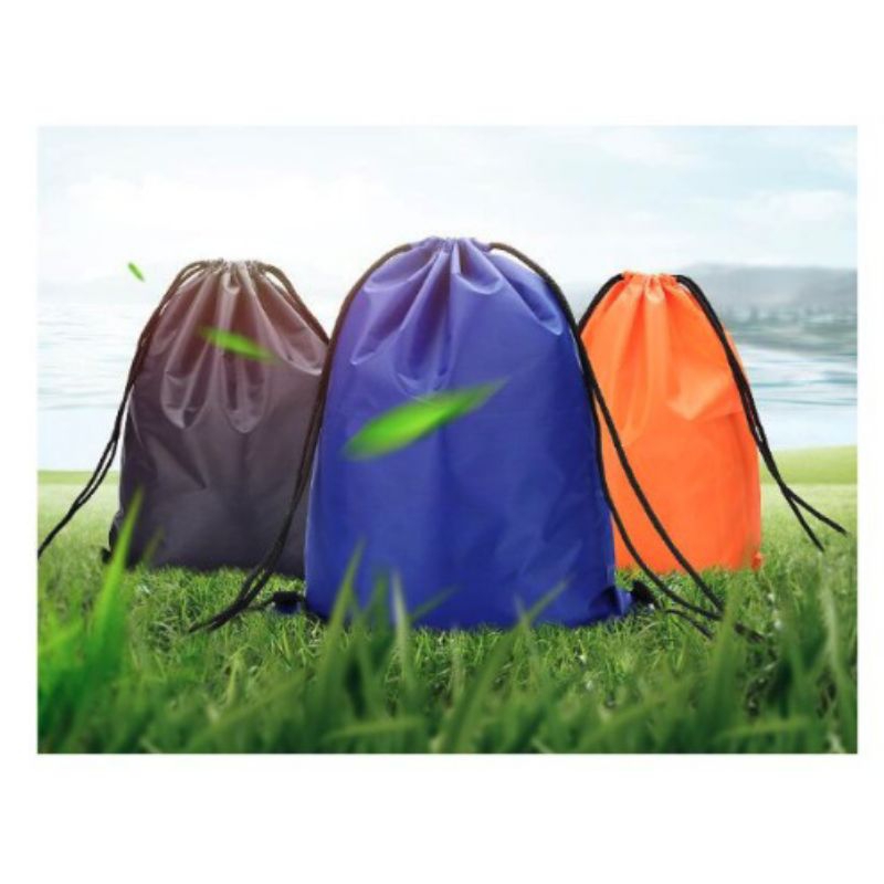 Beg Uncang kasut murah haji umrah Polyester drawstring bag double ...