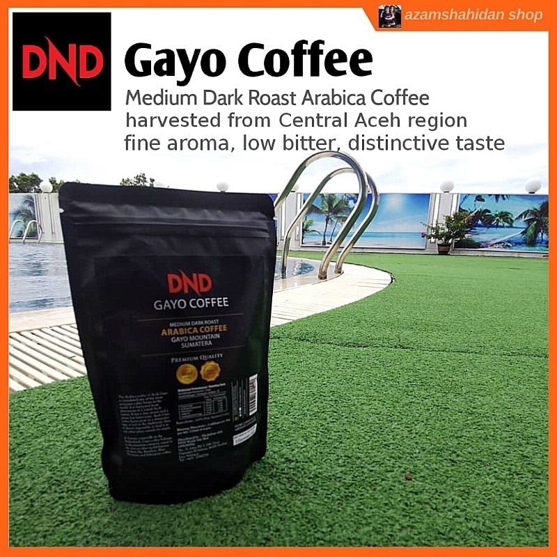 [Ready Stock] DND Gayo Coffee Kopi Gayo Dr Noordin Darus Arabica Bean ...