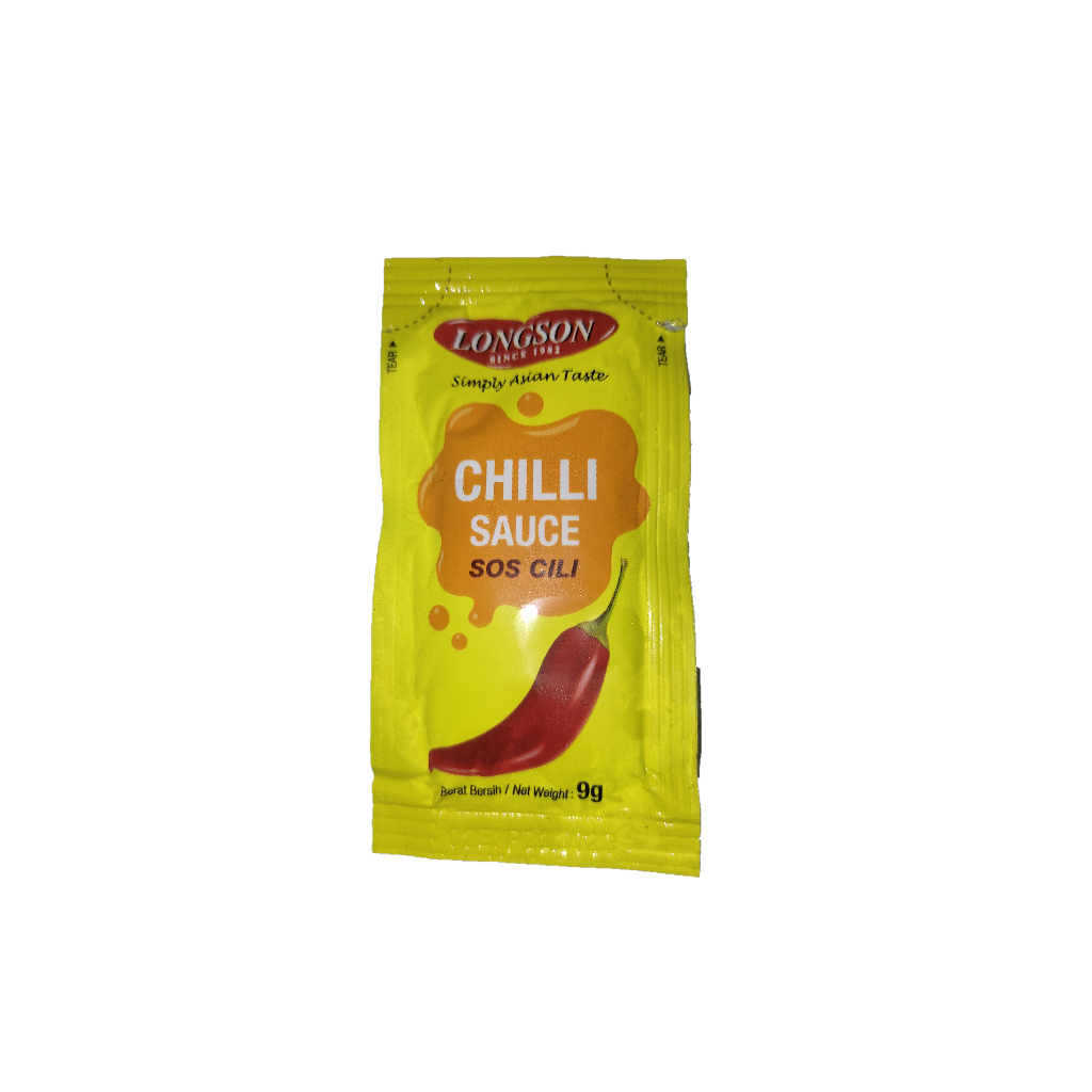 SOS CILI PAKET KECIL / CHILLI SAUCE IN SMALL PACKET(TRAVEL PACK ...