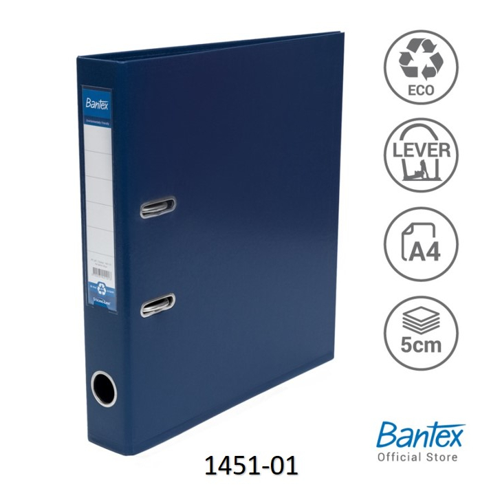 BANTEX A4 PVC LAF 50MM FIXED MECH 1451 | Shopee Malaysia