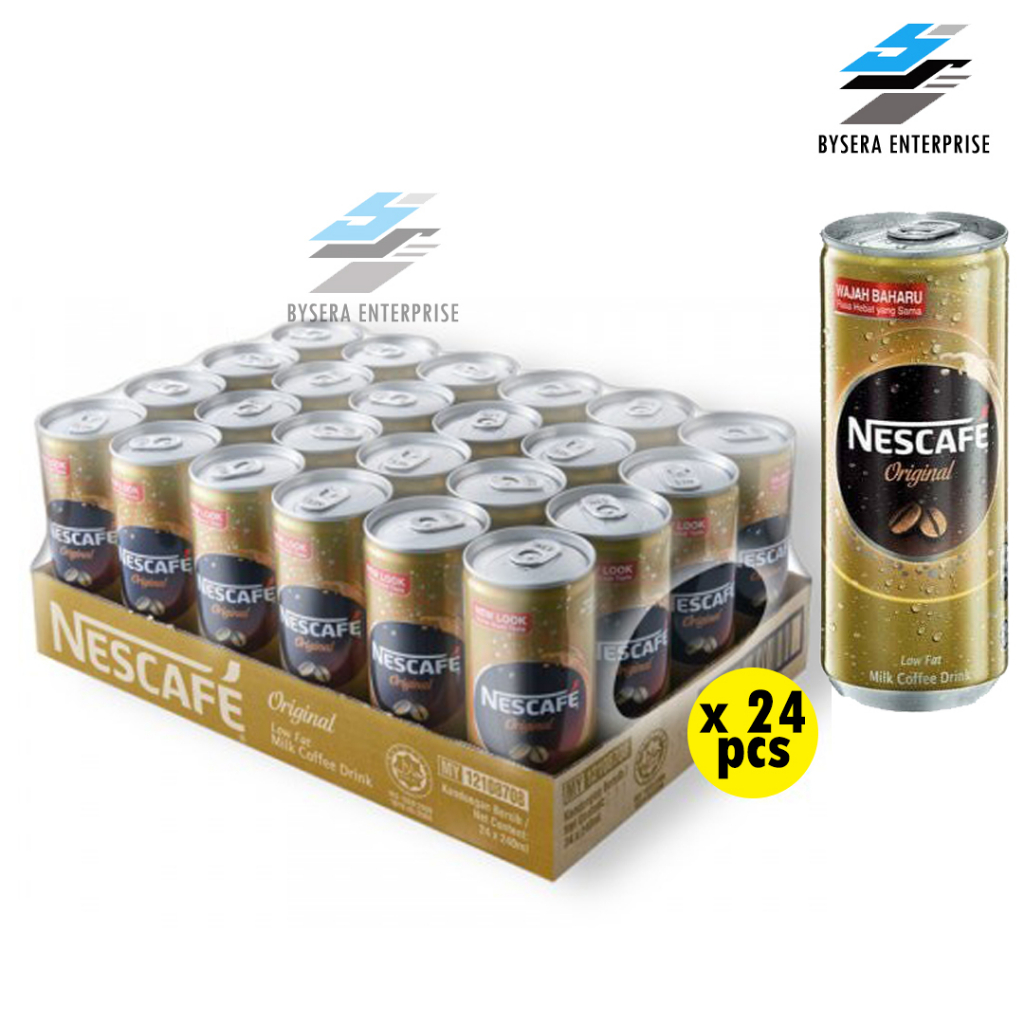 NESCAFE Original Can 1 carton 240ml x 24 Tin | Shopee Malaysia