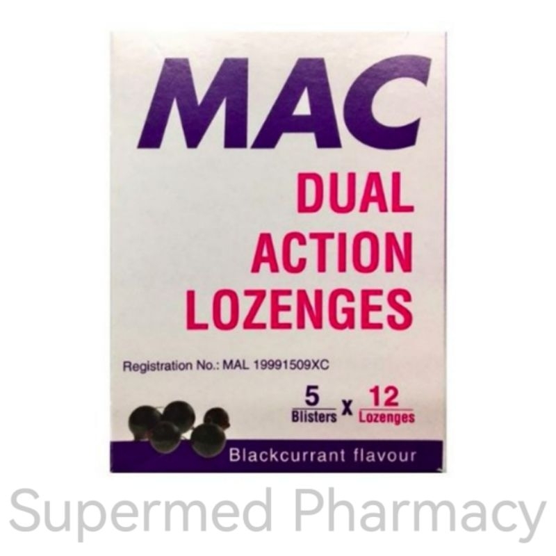 Mac Dual Action Lozenges | Shopee Malaysia