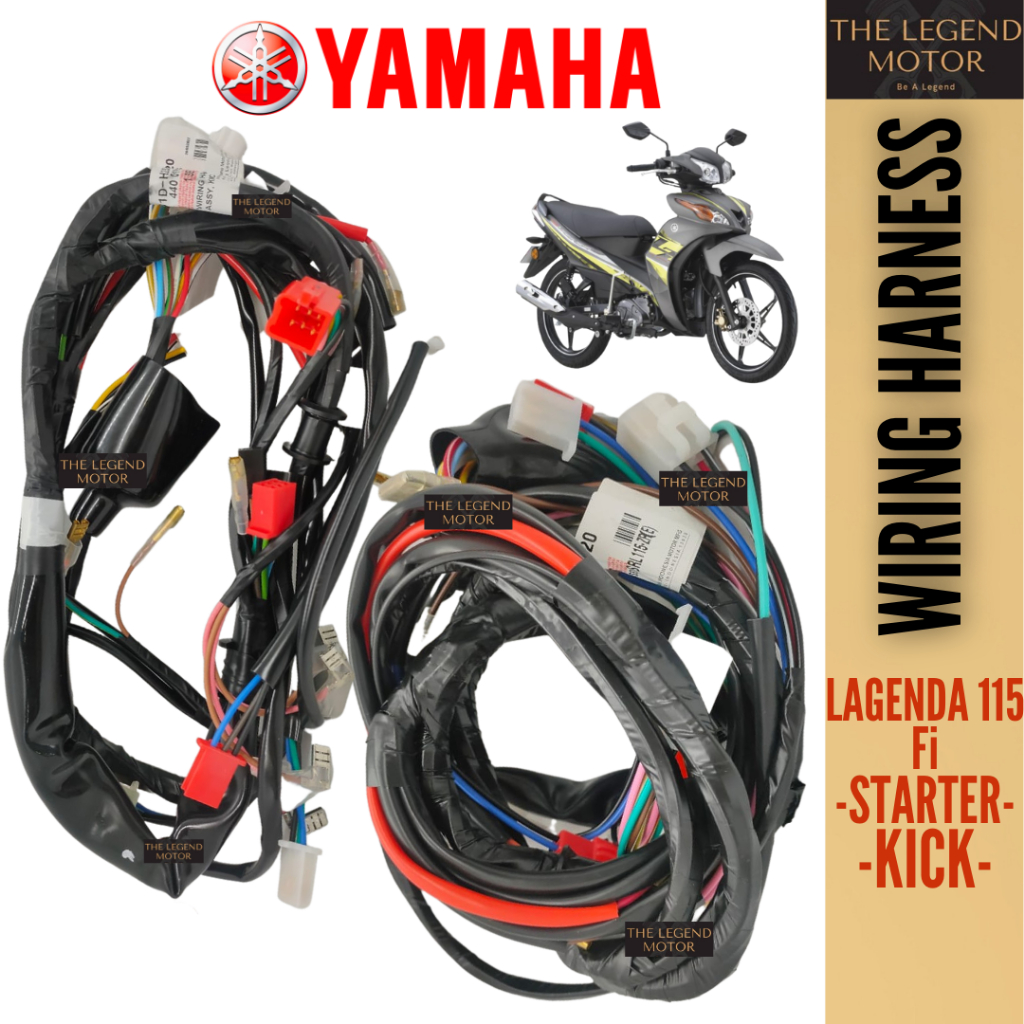 LAGENDA 115 Z ZR Fi LAGENDA115 SRL115 SRL115FI WIRING HARNESS BODY WIRE ...
