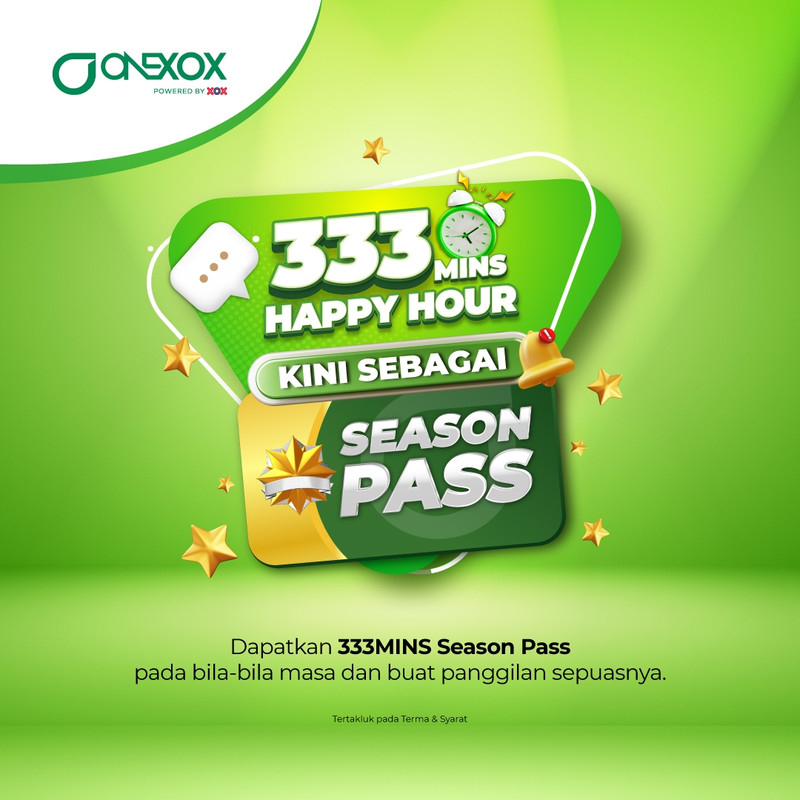 ONEXOX Season Pass Talk Time ONEXOX Call Min - HAPPY HOUR Everyday Talk ...