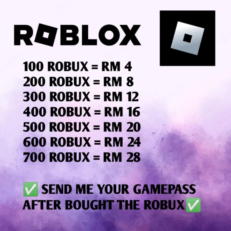 ROBLOX ROBUX (CHEAP!) | Shopee Malaysia
