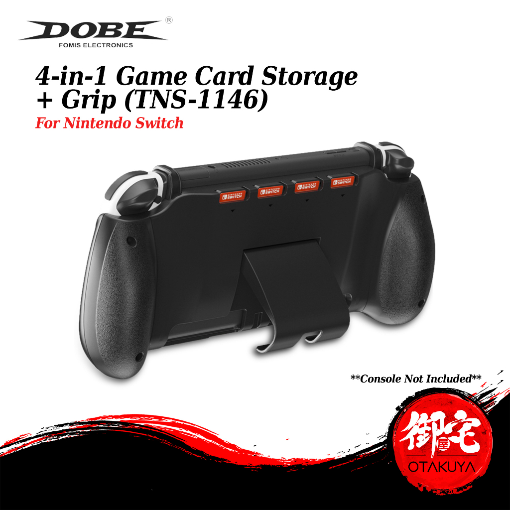 DOBE Nintendo Switch OLED 4 In 1 Game Card Storage & Adjustable Stand ...