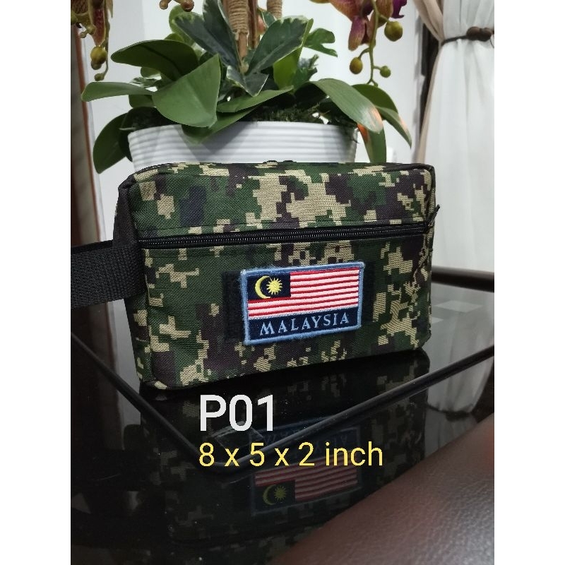 Construction Porches Military Army Pattern Bag/ Beg Sandang Corak ...