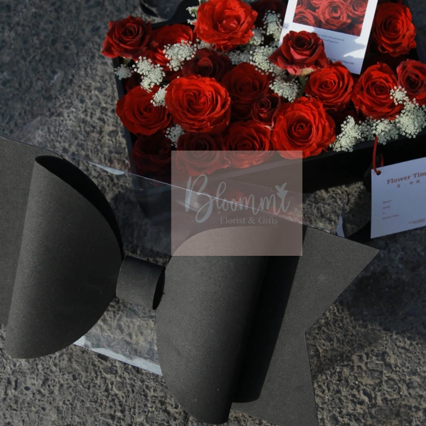 BIG RIBBON BOX Flower / Gift Box 1Pcs | Shopee Malaysia