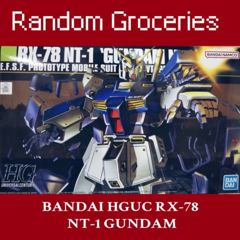 BANDAI HGUC RX-78 NT-1 GUNDAM | Shopee Malaysia