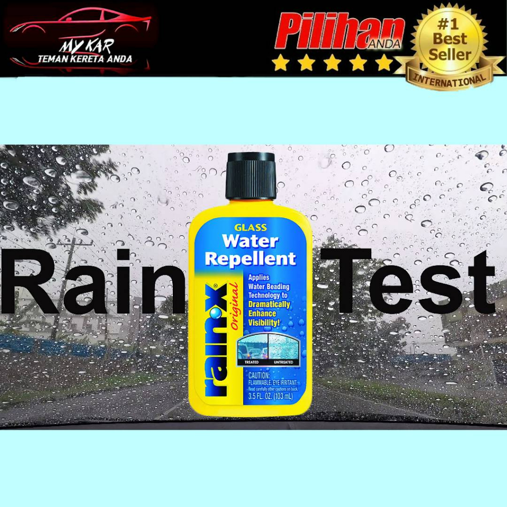 Rain-X / Rain X / RainX Original Glass Water Repellent (103ml/207ml ...