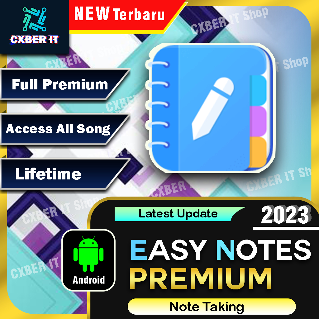 Easy Notes VIP Premium (Latest 2024) Lifetime | No ADS | Full Premium ...
