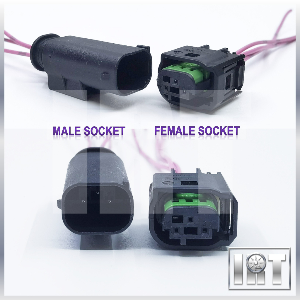 3 Pin VDO MAP Sensor Socket Wira Proton Engine Connector Manifold Air ...