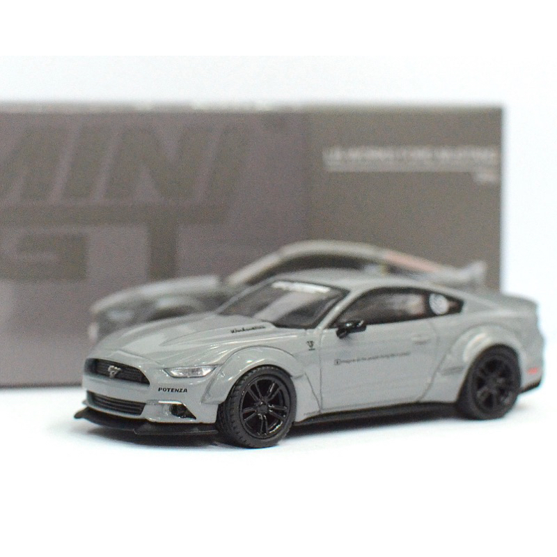MINI GT 1/64 #470 FORD MUSTANG GT LB-WORKS GREY | Shopee Malaysia