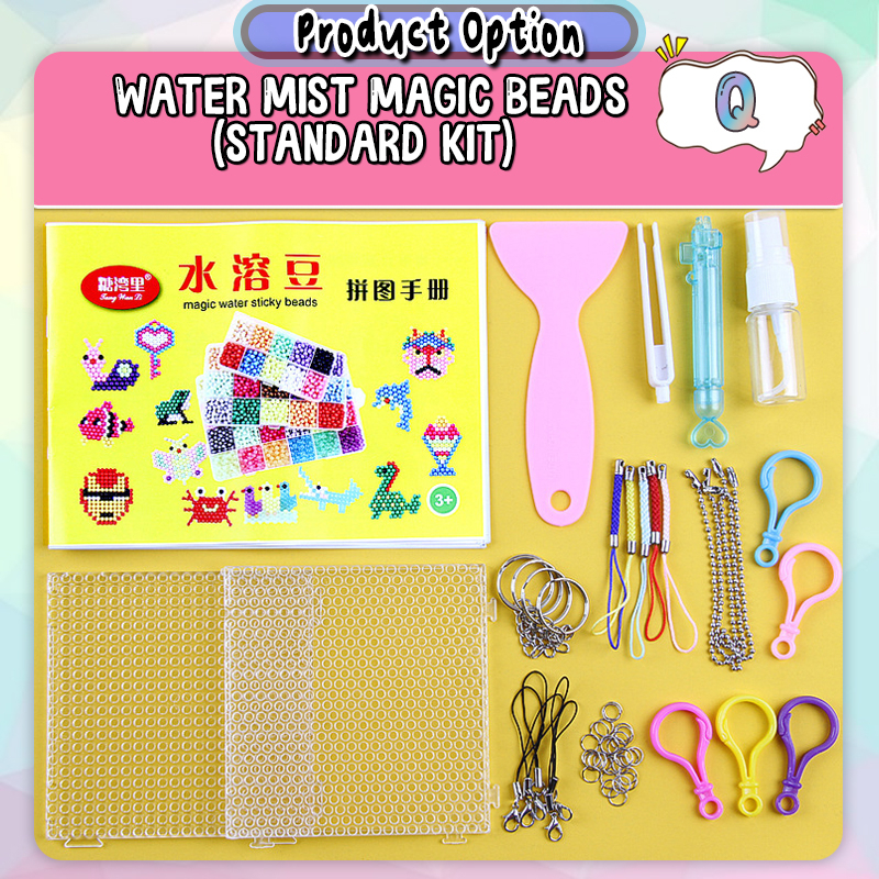 [Little B House] DIY Water Mist Magic Beads 3D Beads Set Sticky Bead ...