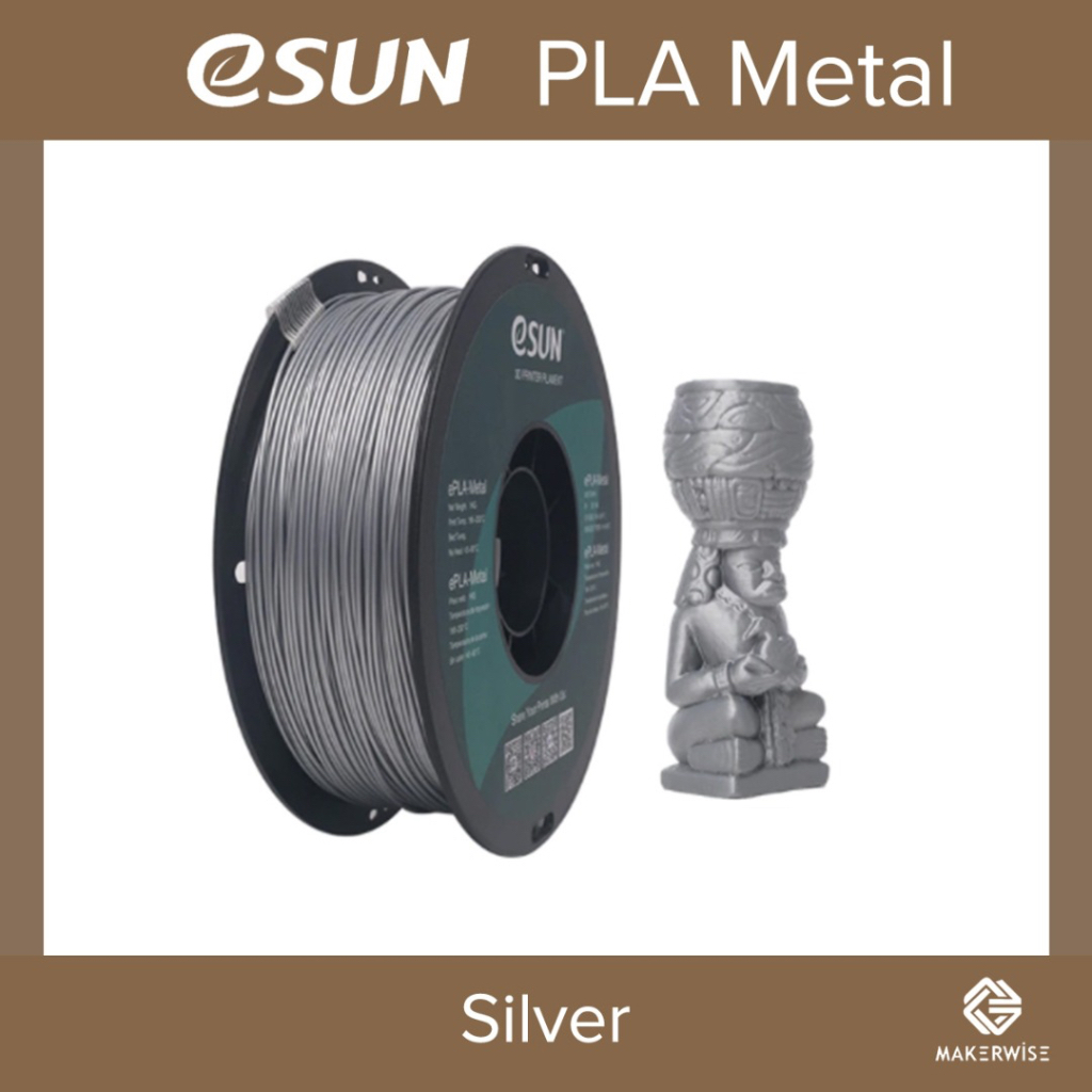 Genuine eSUN PLA Metal Filaments 1.75mm 1KG Metal Colours Series for ...