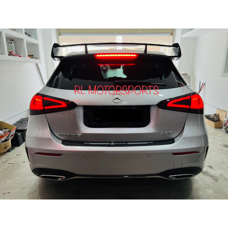 Mercedes Benz w177 hatchback amg A45s A45 paktechz rear carbon roof top ...