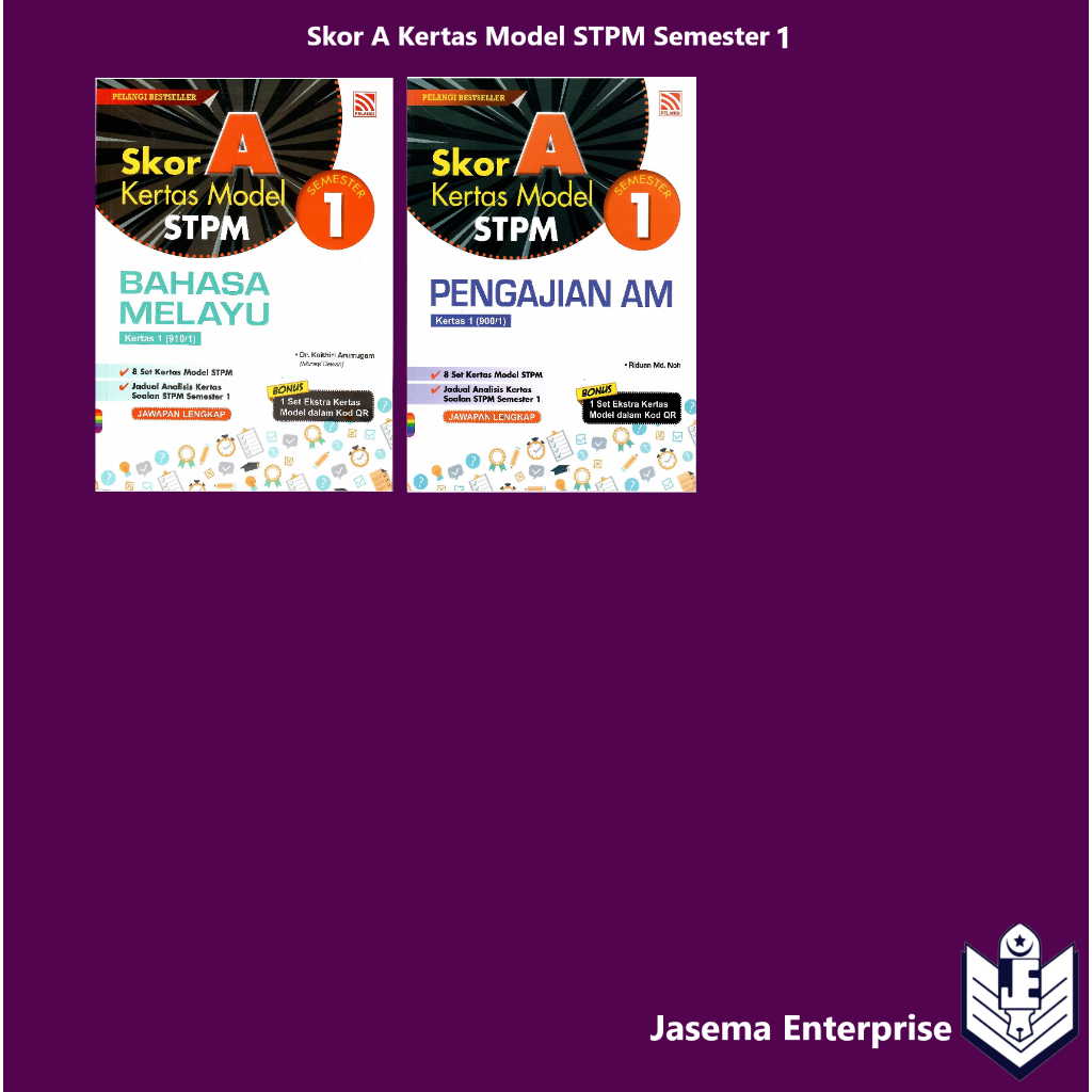 Skor A Kertas Model STPM Semester 1 Pengajian Am | Bahasa Melayu | Sejarah | Ekonomi ...