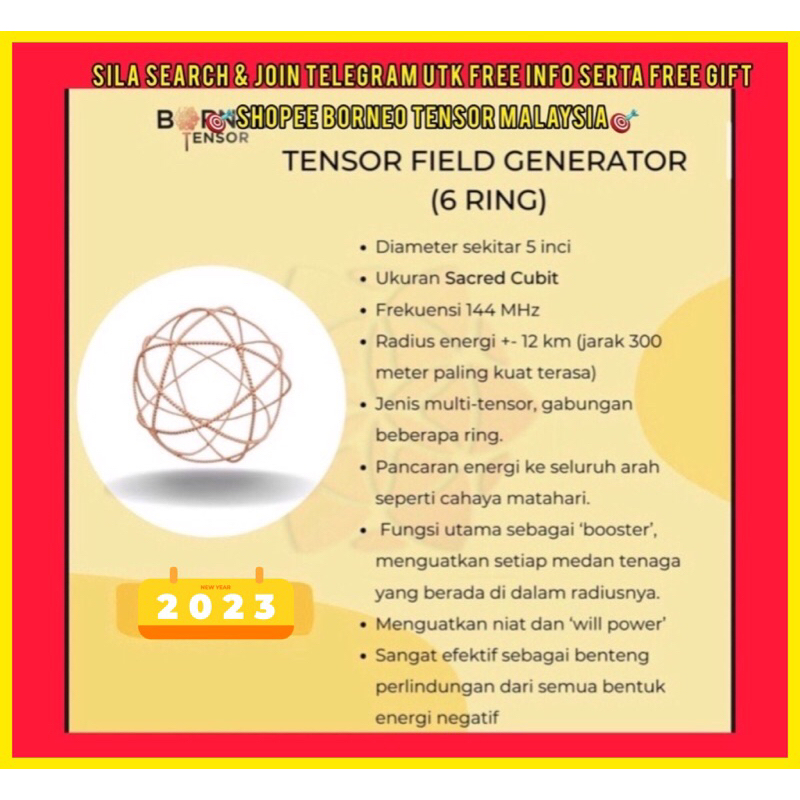 TENSOR FIELD GENERATOR (TFG 6 Ring) I
