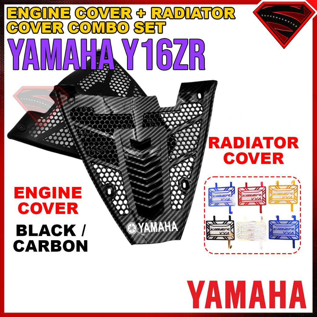 YAMAHA Y16 / Y16ZR / Y16 ABS ENGINE COVER ENGINE PROTECTOR COVER ...