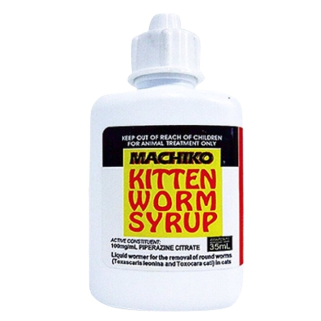 Machiko Kitten Worm Syrup - 35ml ( Exp: 23/11/2026 ) | Shopee Malaysia