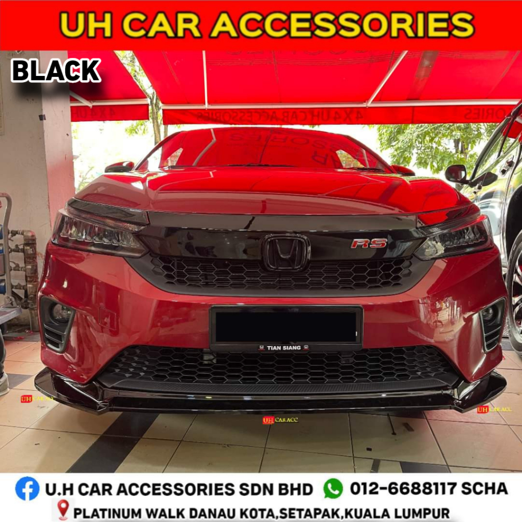 (V2)HONDA CITY GN2 2020 2021 RS FRONT SIDE REAR DIFFUSER LIPS V2 ...