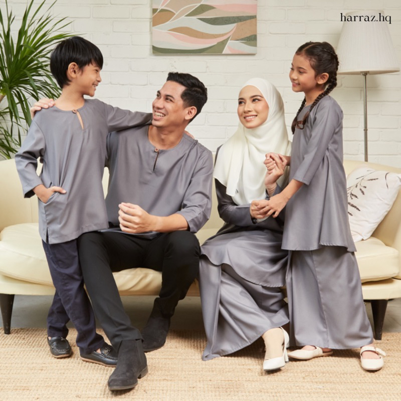 KURTA 𝐒𝐈𝐋𝐕𝐄𝐑 𝐆𝐑𝐄𝐘 BY HARRAZ.HQ | Shopee Malaysia