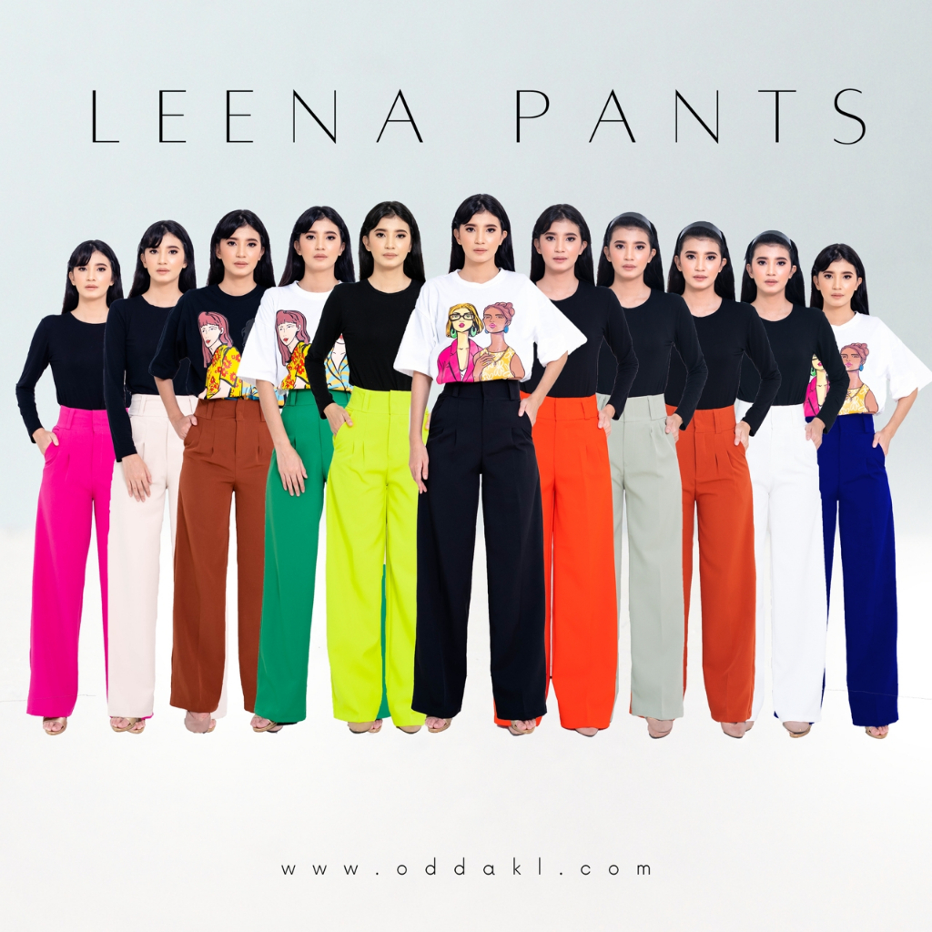 LEENA WIDELEG PANT | Shopee Malaysia