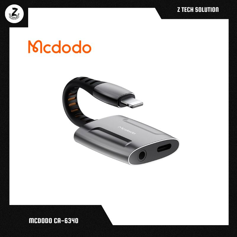 Mcdodo CA-6340 IOS to IOS and 3.5mm Audio Adapter 2 in 1 IOS Cable ...