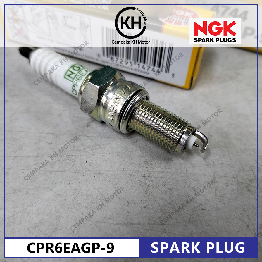 NGK G-POWER SPARK PLUG CPR6EAGP-9 HONDA WAVE125 EX5D110 FUTURE WAVE110 ...