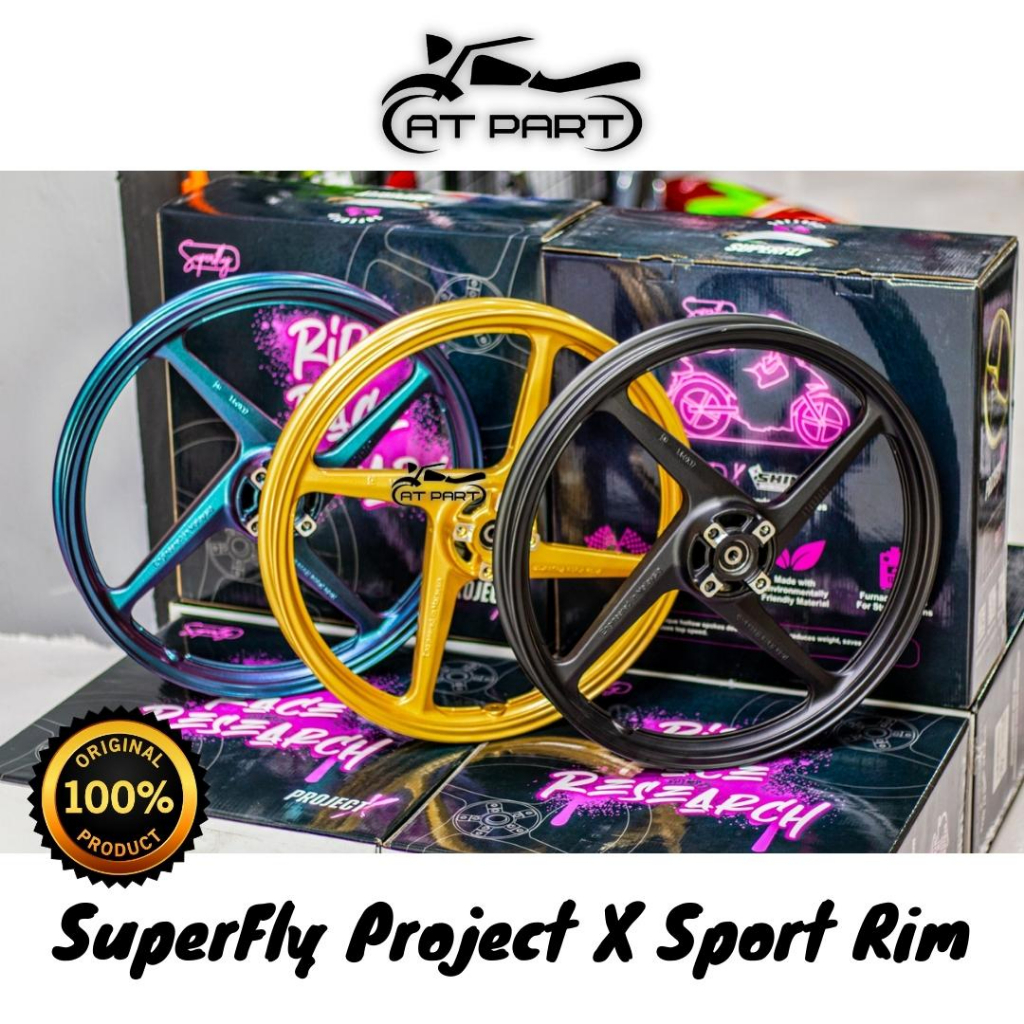 SUPERFLY PROJEXT X SPORT RIM SHURIKEN Y15ZR Y16ZR RS150 RSX LC135 ...