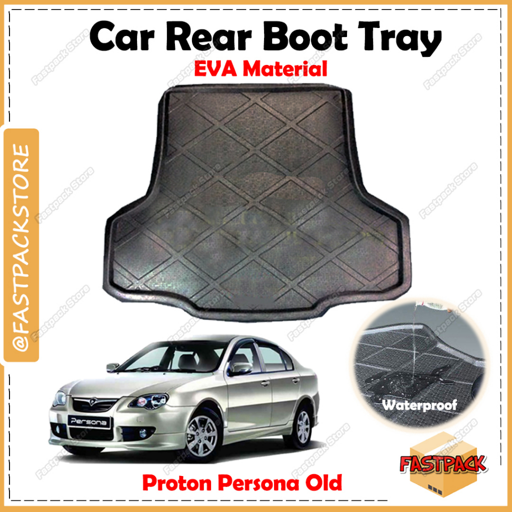 For Proton Persona 07-15 EVA Copolymer EVA Boot Tray Luggage Cargo ...