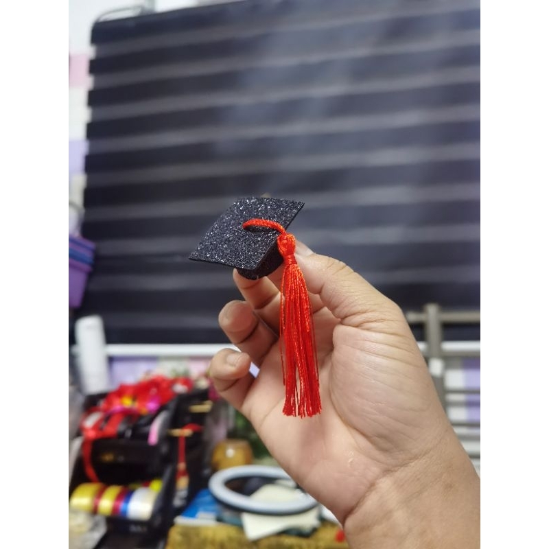 TOPI KONVO/MORTAR KONVO/ TOPI KONVO MURAH/MINI MORTAR BOARD | Shopee ...