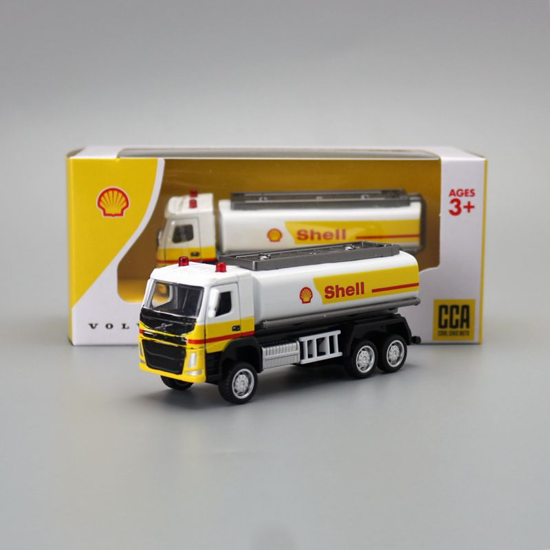 SHELL 1:72 Scale Diecast Metal Tank Truck Model Shell Oil Tanker ...