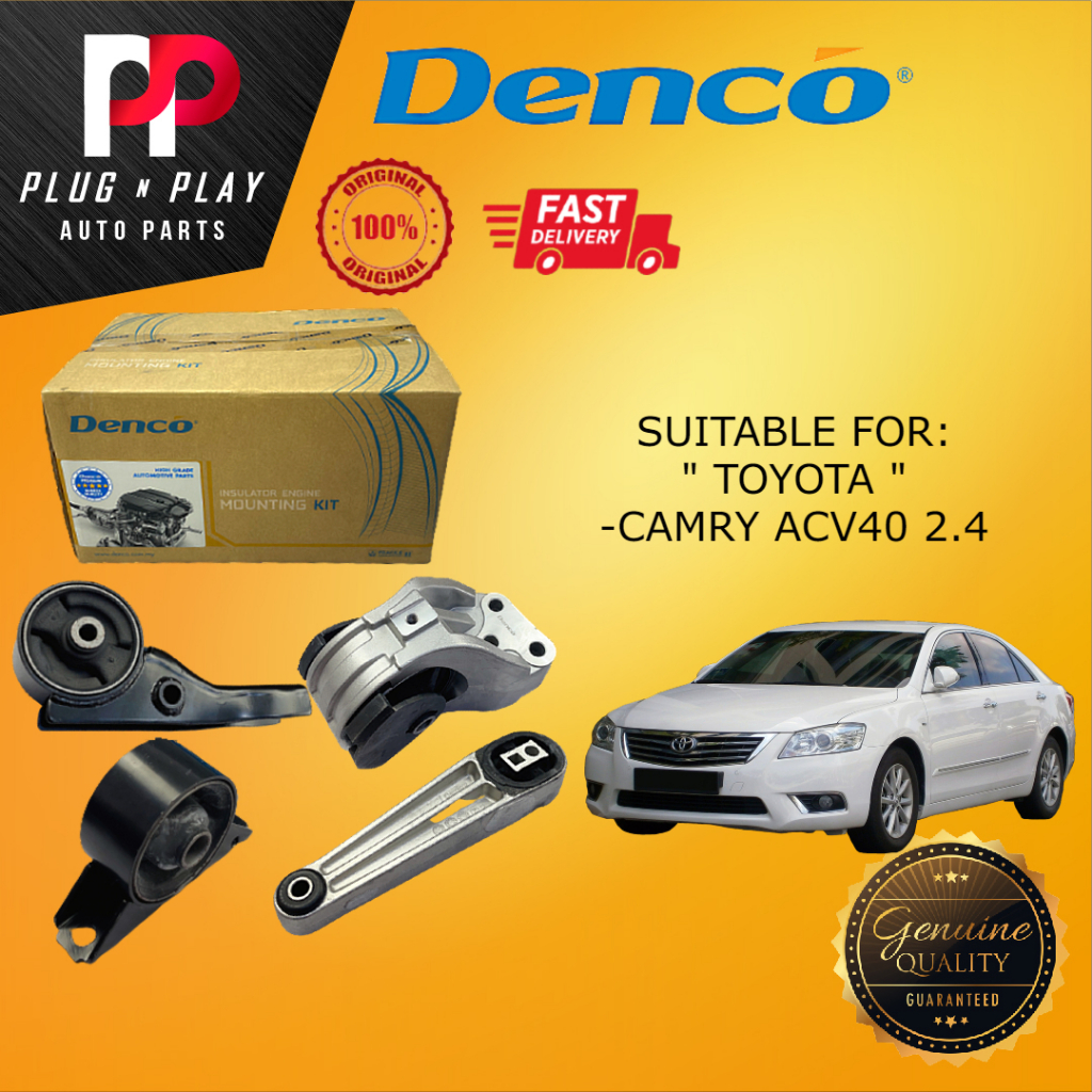 QUALITY DENCO ENGINE MOUNTING SET TOYOTA CAMRY ACV40 2.4 | Shopee Malaysia