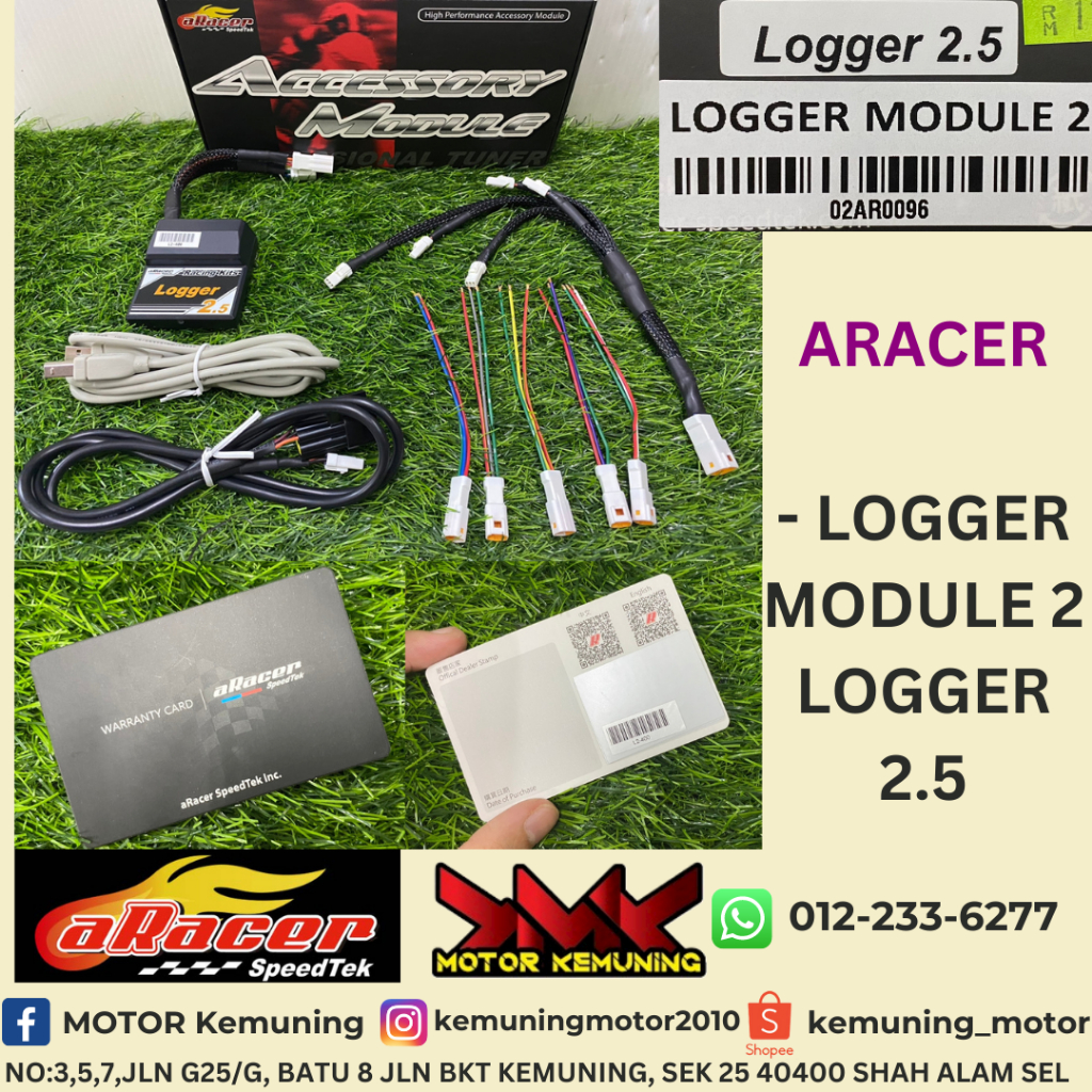 ARACER LOGGER MODULE 2.5/LAP RECEIVER /RACE MODULE 2.5/ RACE MODULE 2 ...