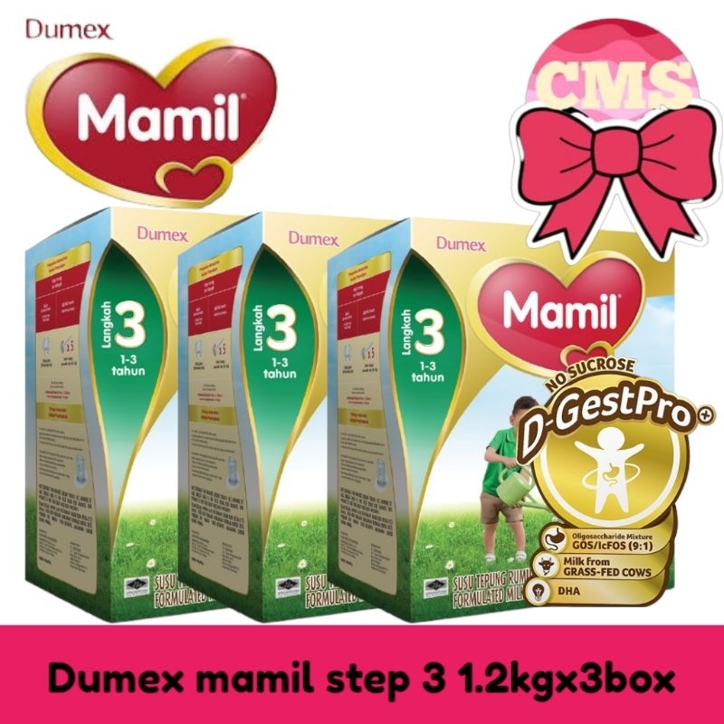 Mamil Learning (1-3Tahun) Step 3 1.2kg X 3 Boxes | Shopee Malaysia