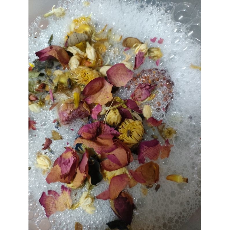 Bubble Bath Floral Aura floral Mandi bunga Spa botol besar 1Liter ...