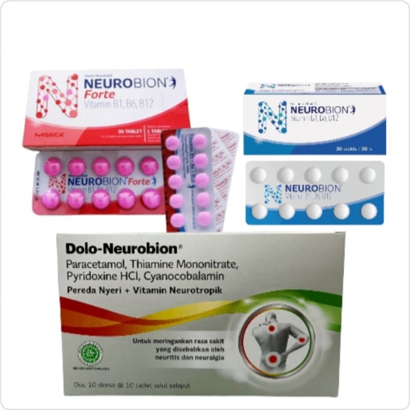 Neurobion Tablet Varian Isi 10 Tab - Suplemen Membantu Menjaga ...
