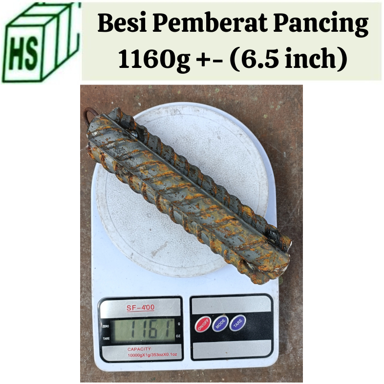 Besi Pemberat Pancing 3”/4”/5”/6”/7”/9”/ 1kg | Shopee Malaysia